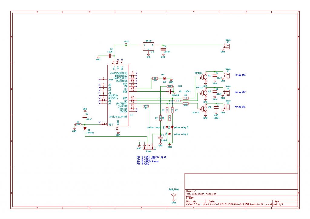 Arduino sequencer – The PA3CSG website
