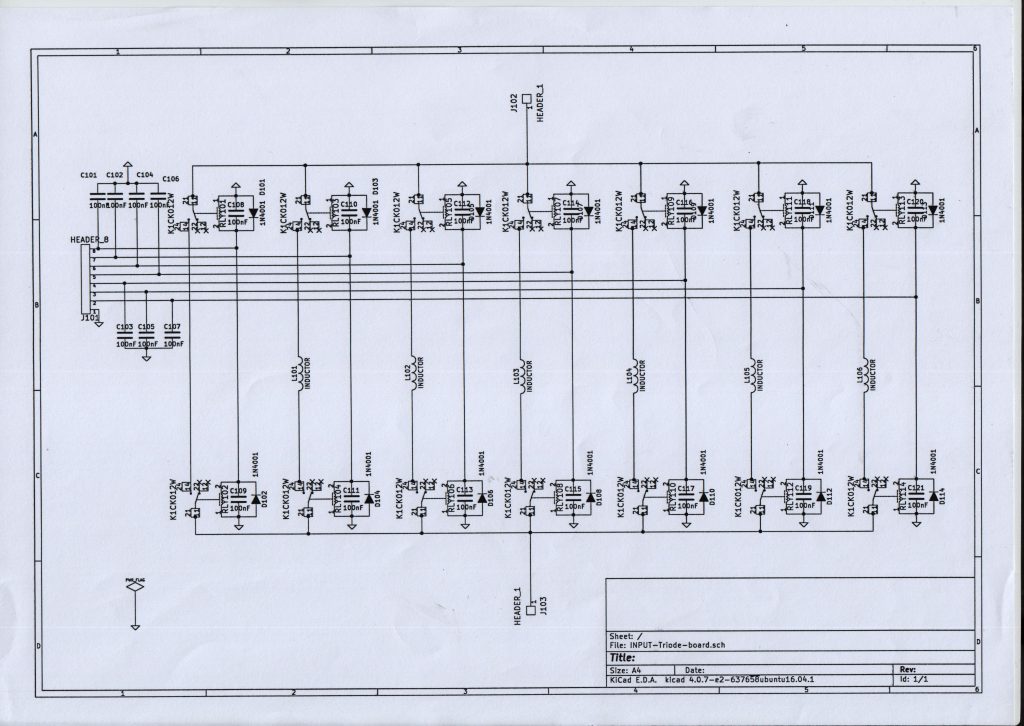 Universal triode input board – The PA3CSG website